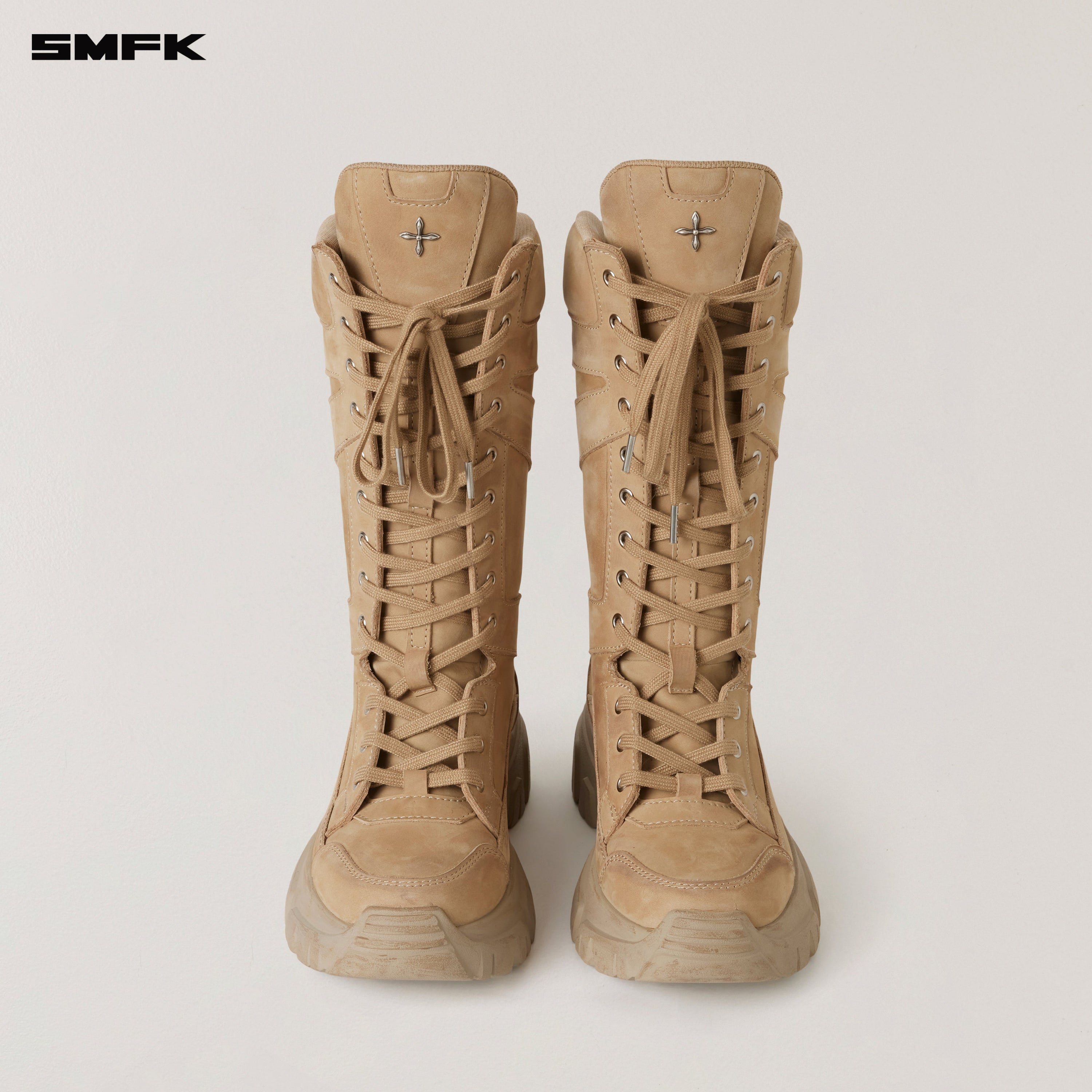 VINTAGE-WILD WIND LEATHER HIKE HIGH BOOTS /PATINA SAND PATINA – SMFK ...